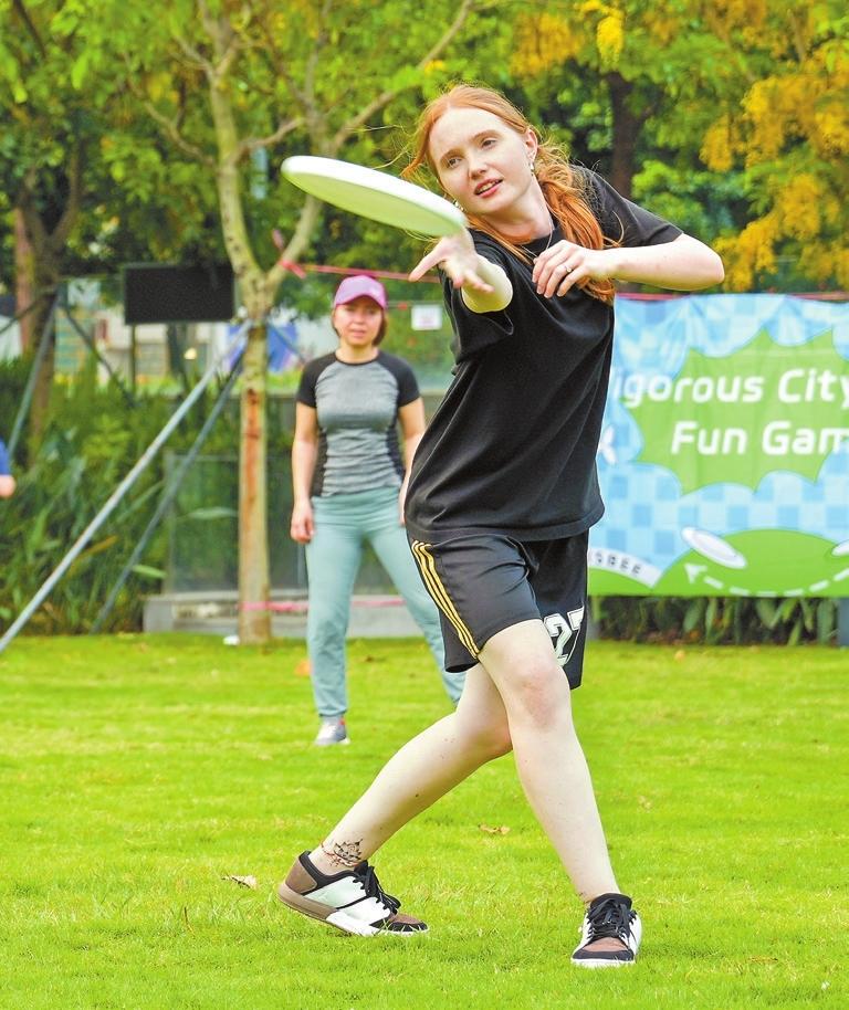 Flying fun: City's expat frisbee gathering_Latest News-Shenzhen ...
